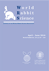 Producto: World Rabbit Science. Journal of the world rabbit science ...